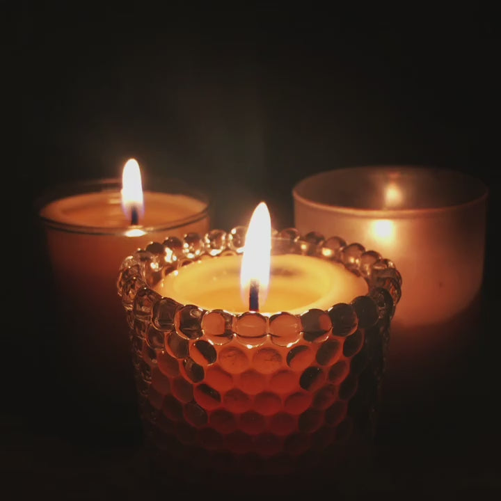 Unscented Votive Candles – White Votives - Mole Hollow Candles